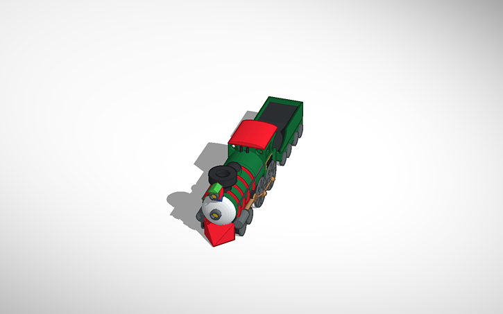 3D design Train - Tinkercad