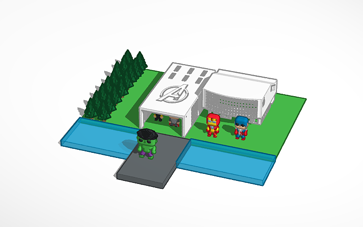 3D design base avengers | Tinkercad
