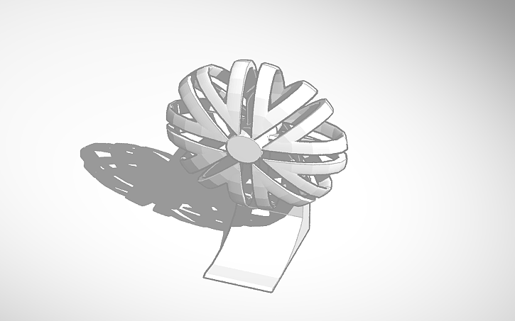 3D design Fan - Tinkercad