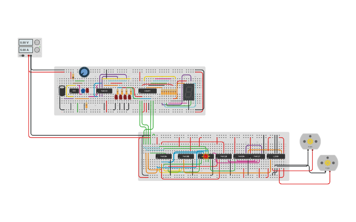Circuit design Proyecto Final | Tinkercad