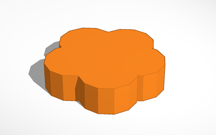 3D design Simple Flower - Tinkercad