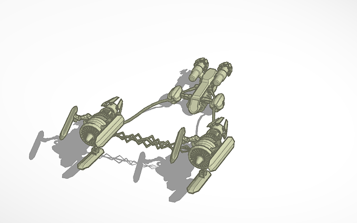 3D design pod racer | Tinkercad