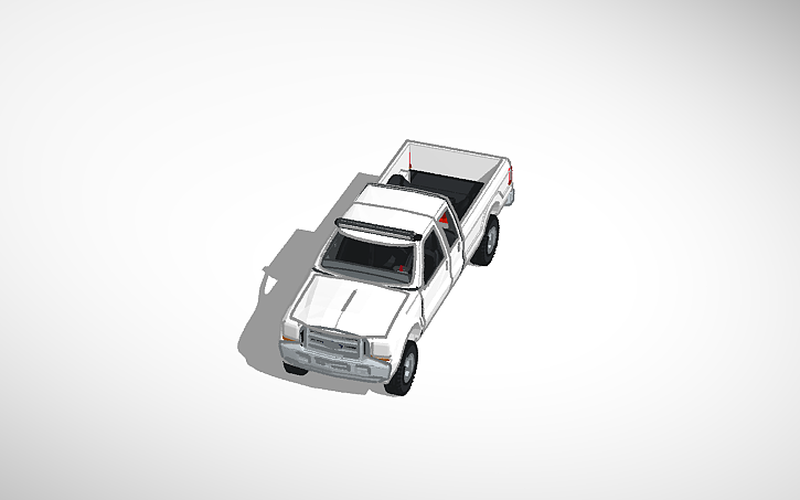 3D design Ford F350 - Tinkercad