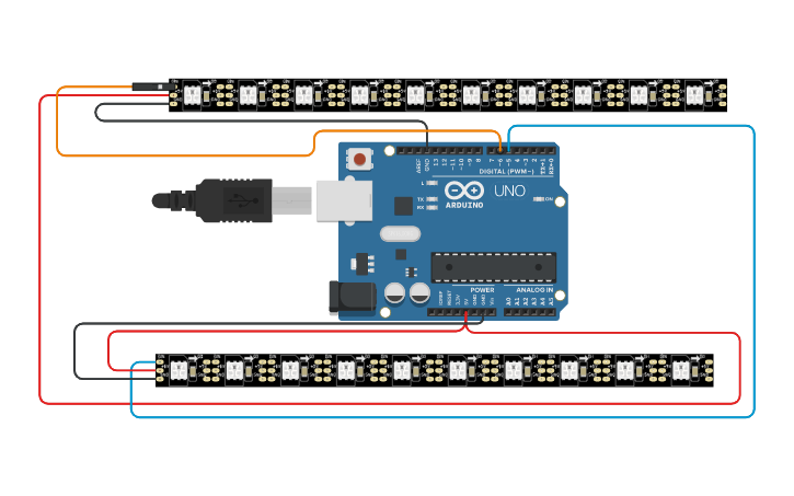 Circuit design Arduino Pixel Cipher | Tinkercad Circuit design Arduino Pixel Cipher | Tinkercad
