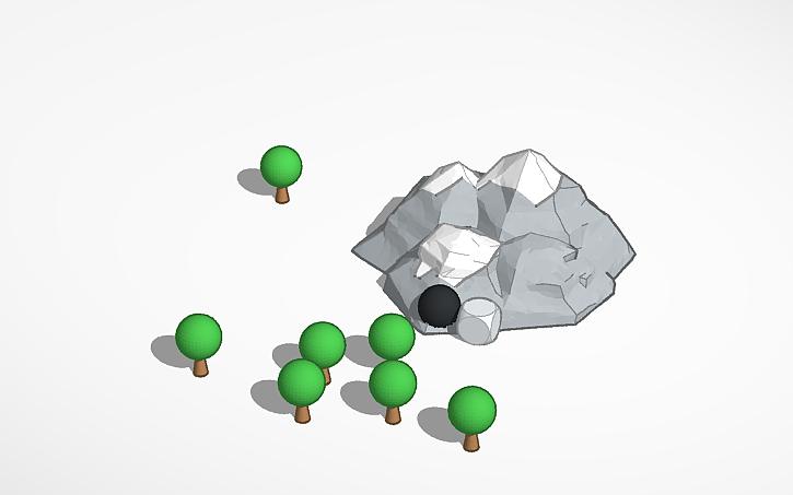 3D design Easter tomb - Tinkercad