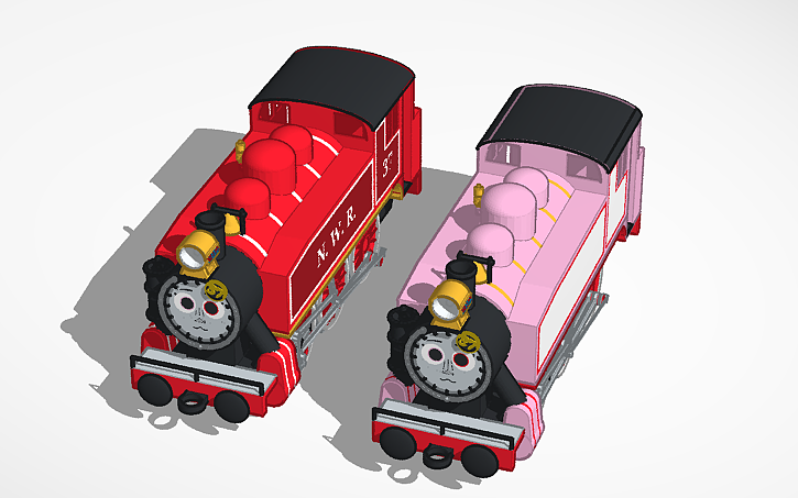 3D design USATC S100 Class No. 37 "Rosie" - Tinkercad