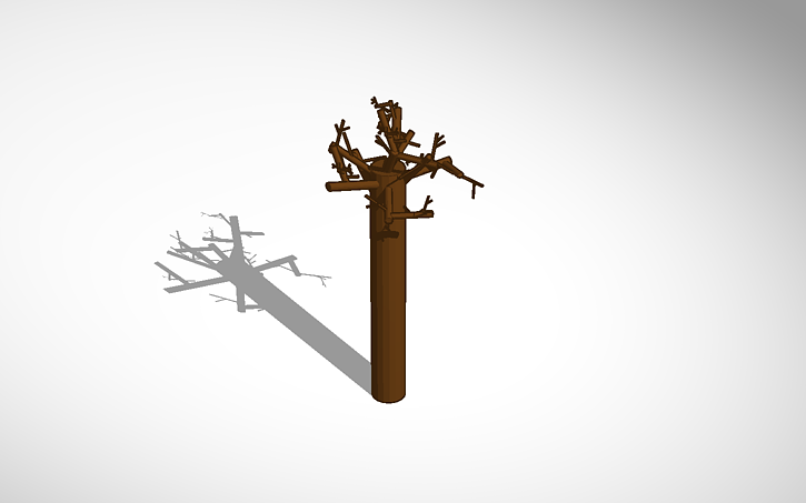 3D design Tree - Tinkercad