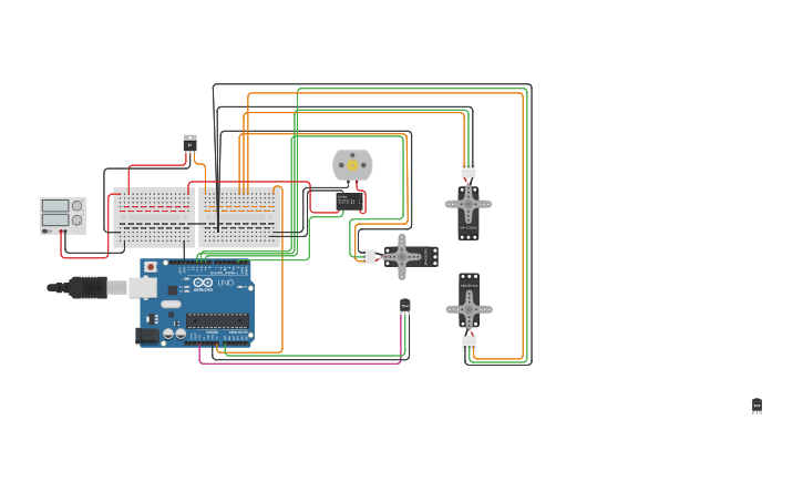 Circuit design Hydro Just Water Level - Tinkercad