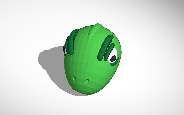 3D design DinoWorld T-Rex Head by Kayson | Tinkercad
