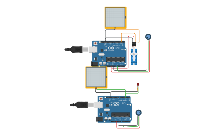 Circuit design PWM - Tinkercad