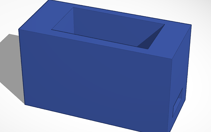 3D design khalifa servo case | Tinkercad