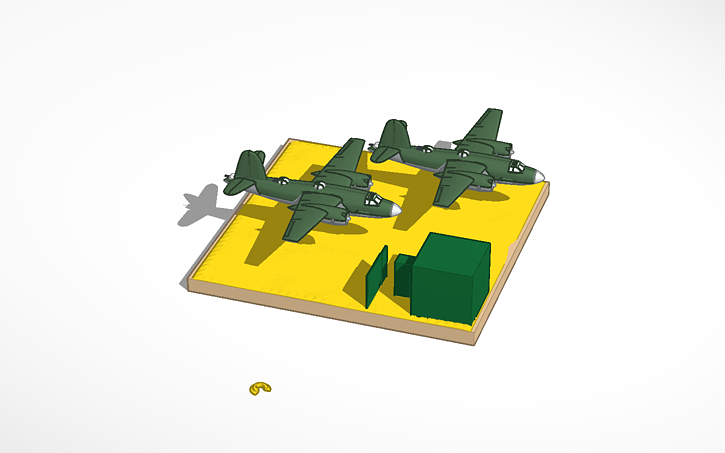 3D design ARMY - Tinkercad