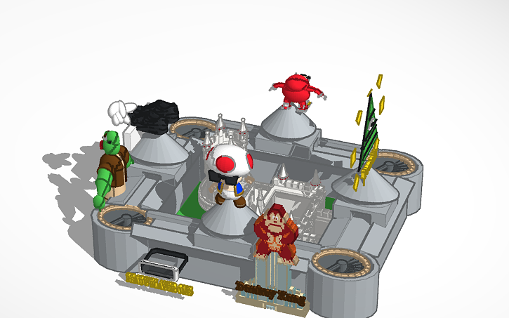 3D design Meme Castle | Tinkercad