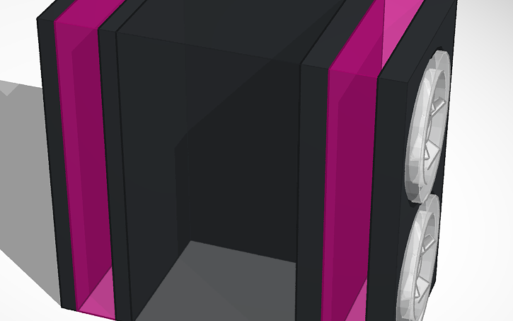 3D design atx pc case - Tinkercad