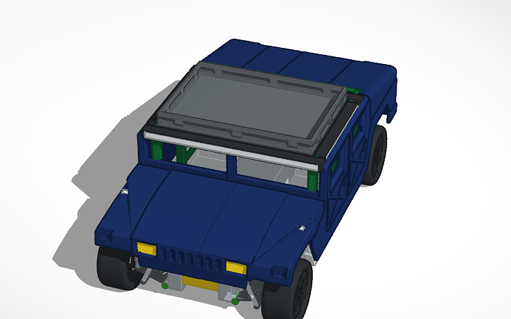 3D design HUMMER - Tinkercad