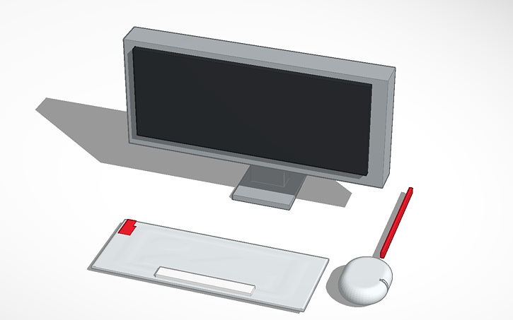 3D design computer - Tinkercad