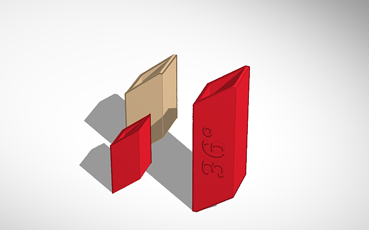 3D design angle-tool - Tinkercad