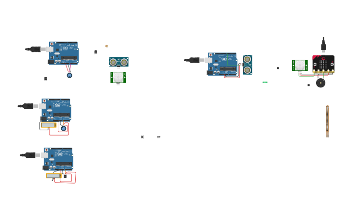 Circuit design funcion MAP | Tinkercad