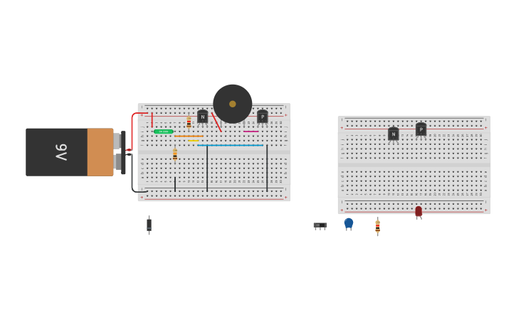Circuit design Bridge tilt circuit | Tinkercad