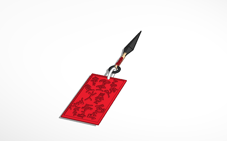 3D design paper Kunia bomb - Tinkercad