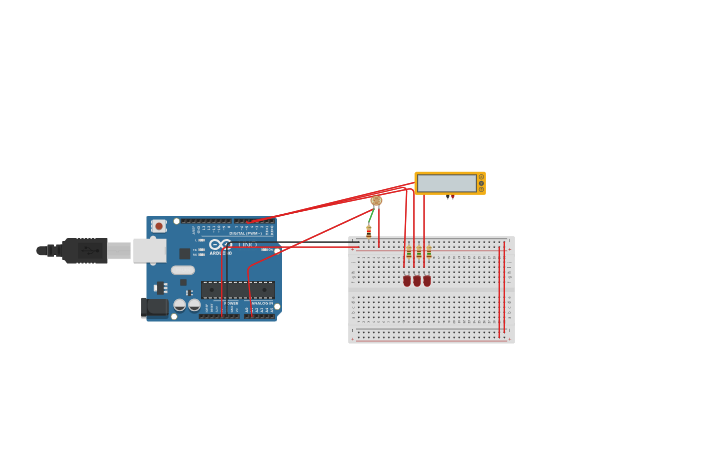 Circuit design EJERCICIO 4 TP1 u3 - Tinkercad