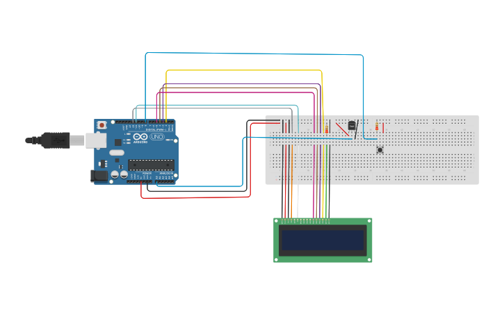 Circuit Design Projeto 01 Ltp2020 Display Lcd De Temperatura Tinkercad