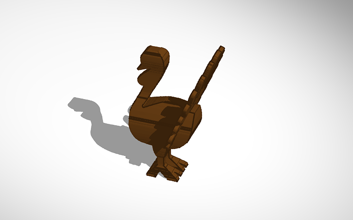 3D design turkey | Tinkercad