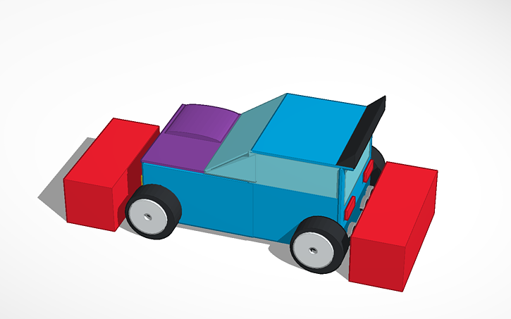 3D design subaru - Tinkercad