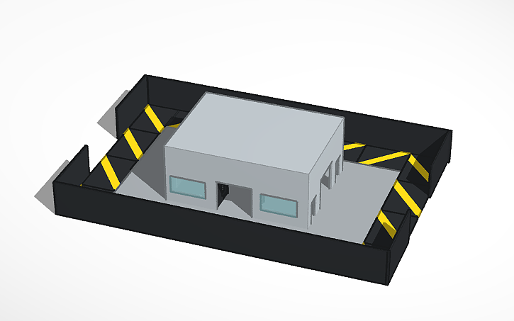3D design SpeedQB Map 2 - Tinkercad