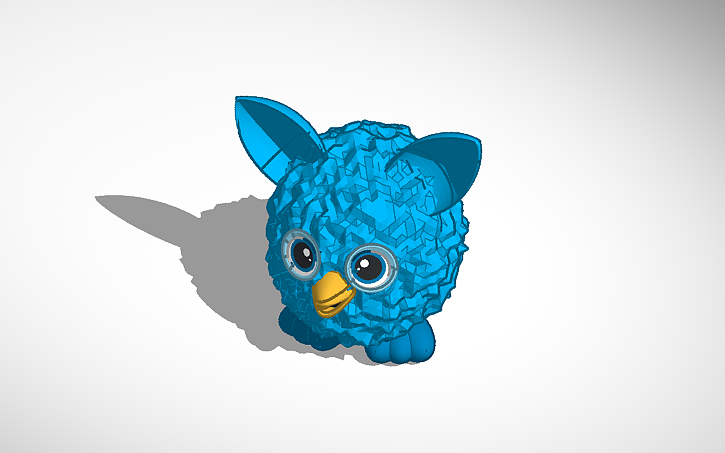 3D design Furby - Tinkercad