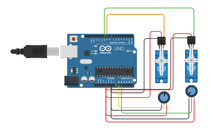 Circuit Design Tp 2 Ejercicio 1 Tinkercad