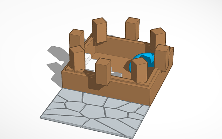 3D design castle-aidan petrillo | Tinkercad