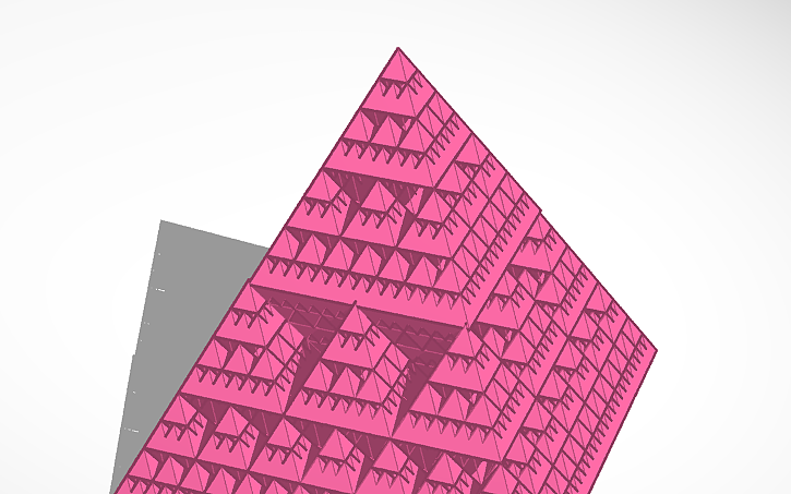 3D design FractalPyramid | Tinkercad