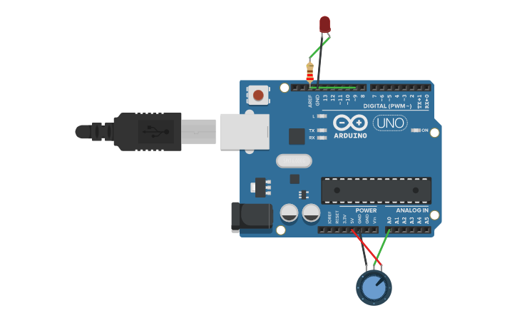 Circuit design For Loops and While Statements 08/10 - Tinkercad