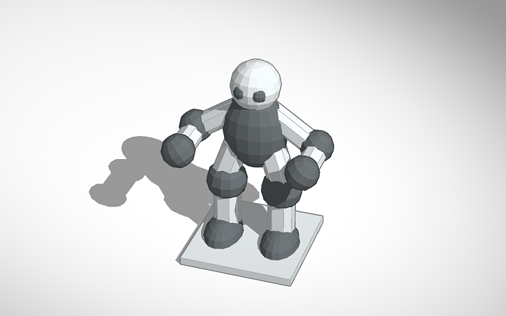3D design Example Person 2.0 | Tinkercad