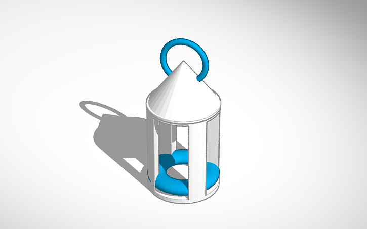 3D design Candle lamp | Tinkercad