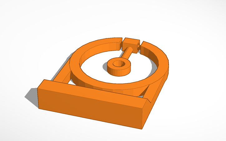 3D design Nerf gun target - Tinkercad