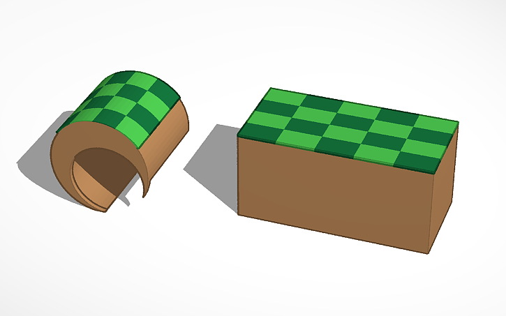 3d Design Sonic Game Walls Tinkercad