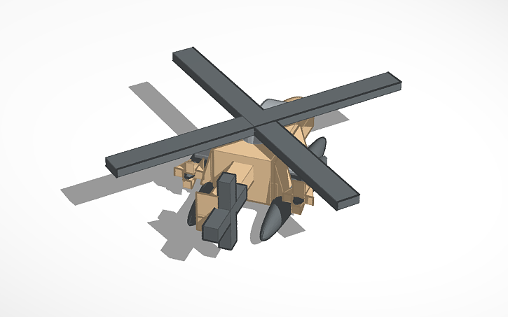 3D design Desert Huey | Tinkercad