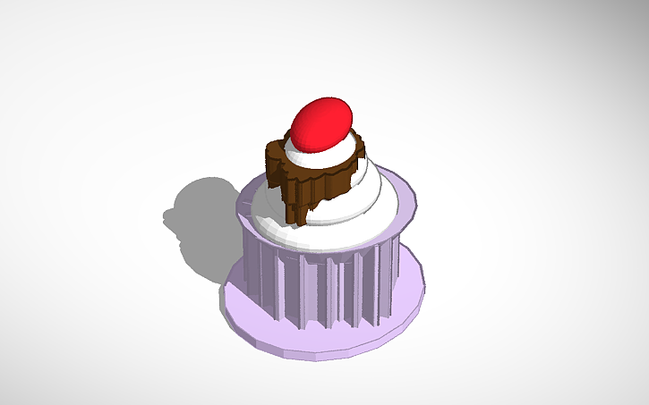 3D design Ice Cream - Tinkercad