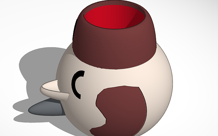 3D design Cow Planter | Tinkercad