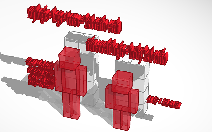 3D design human - Tinkercad