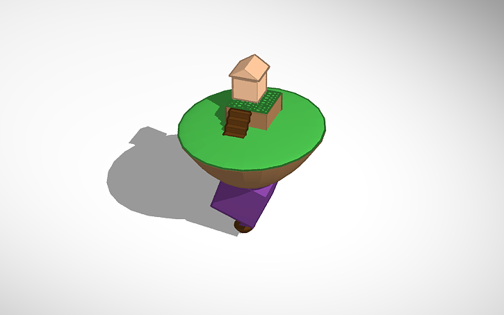 3D design Fortnite Island - Tinkercad