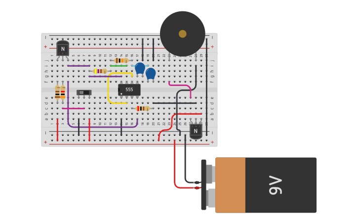 Circuit design Project section 1 | Tinkercad