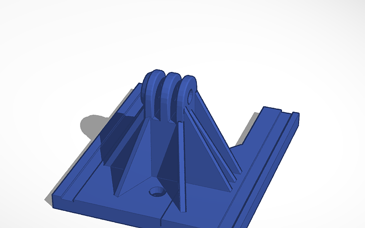 3D design Supporto GoPro - Tinkercad