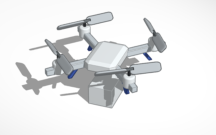 3D design Drone - Tinkercad