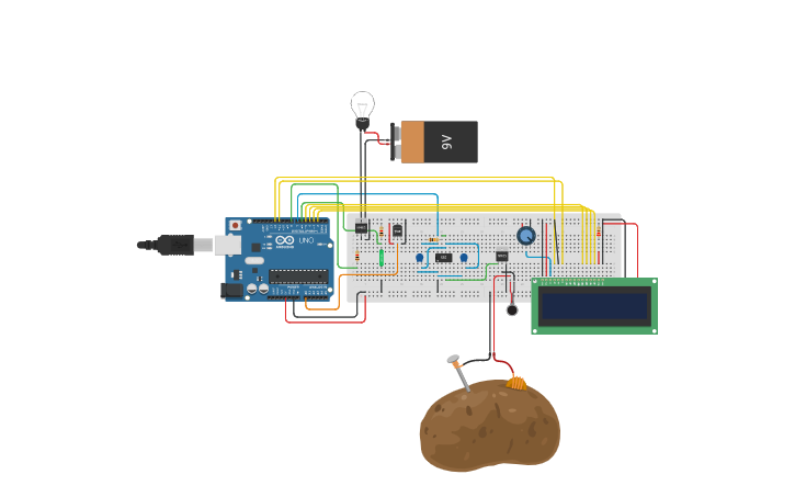 Circuit design Smart Alarm | Tinkercad