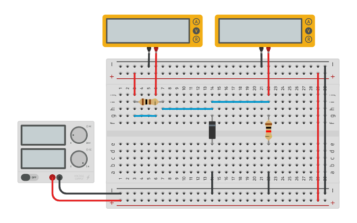 Circuit design VOLTAGE REGULATOR - Tinkercad
