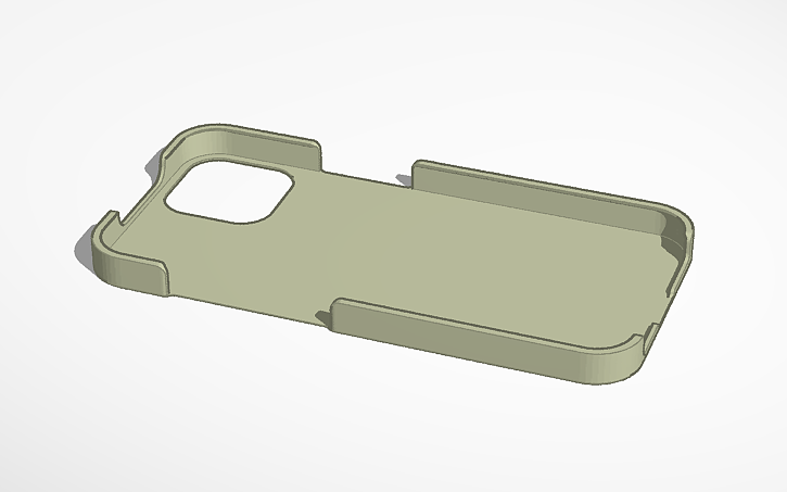 3D design iphone 14 - Tinkercad