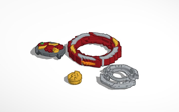 3D design master diabolos destruction diabolos recolor - Tinkercad